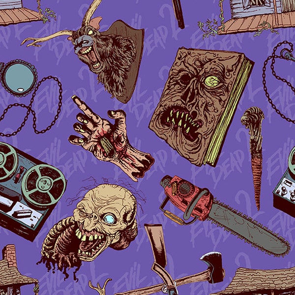 Horror Fabric - Etsy