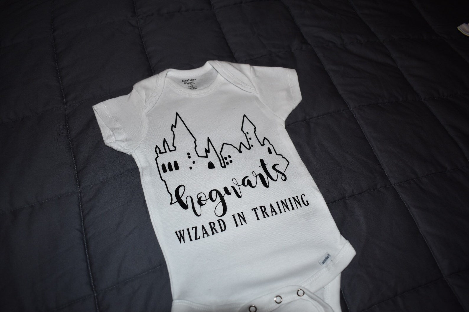 Harry Potter Hogwarts Wizard in Training Onesie - Etsy