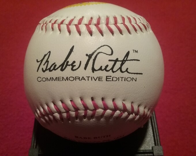 Babe Ruth 100th Anniversary Commemorative Replica Autographed Baseball ...