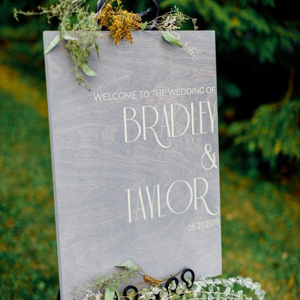 Wood Wedding Signs - Etsy