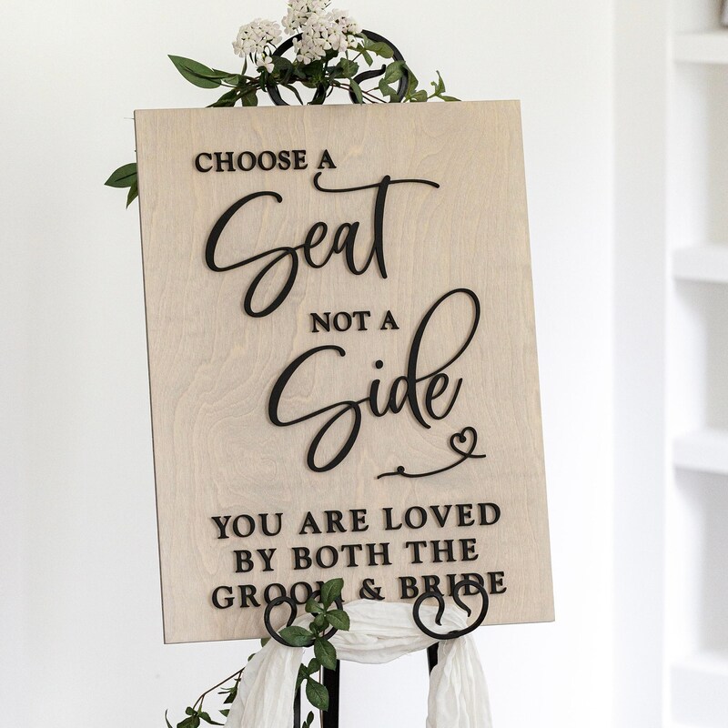 Not a Side Sign - Etsy