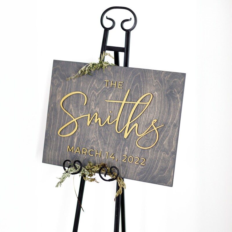 Gold Name Sign - Etsy