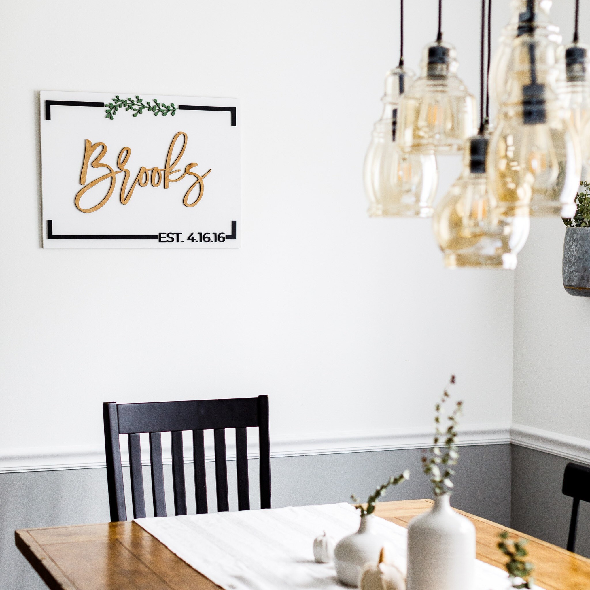 3D Name Sign 3D Wedding Welcome Sign Custom Wood Wedding | Etsy