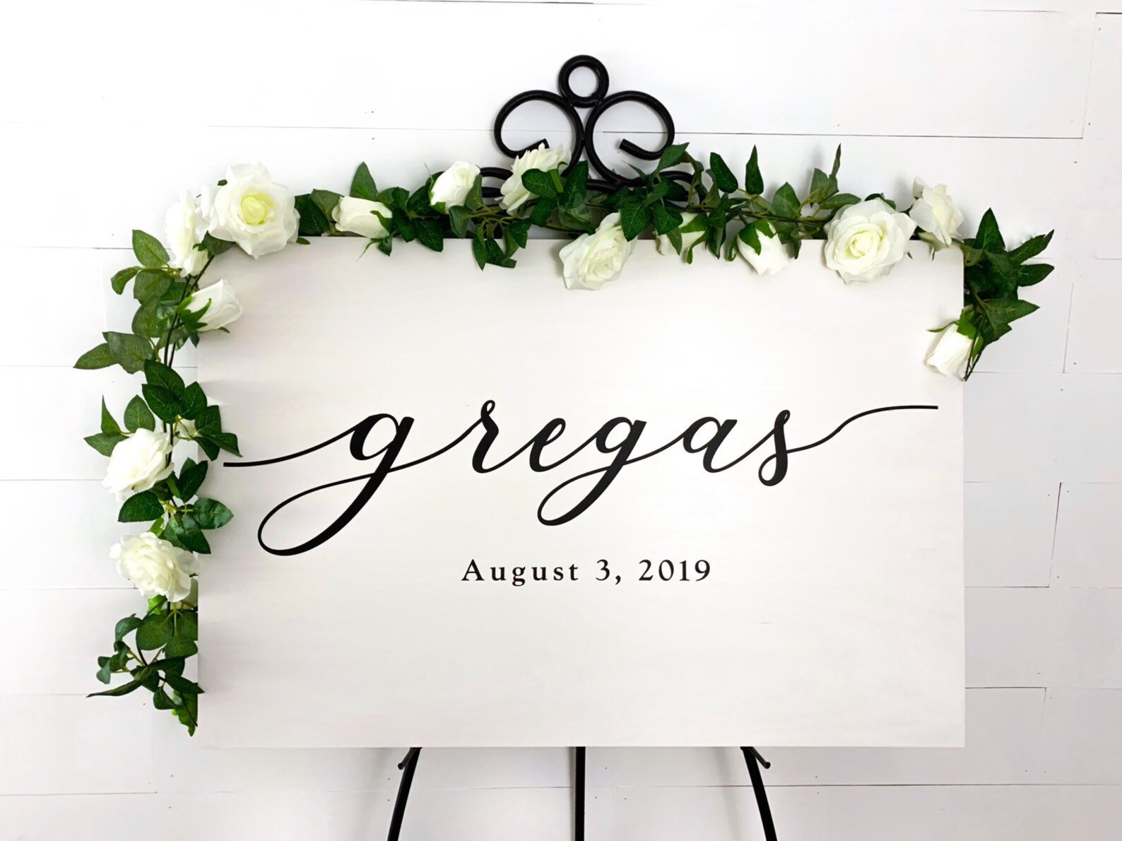 Wood Wedding Sign Large Name Sign Family Name Sign Wooden | Etsy