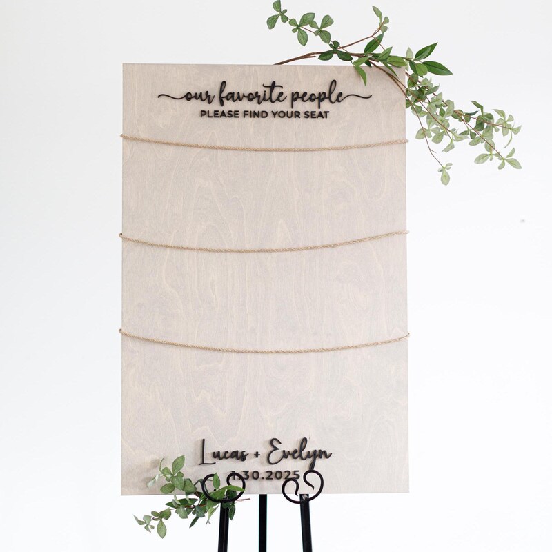 Table Seating Name Cards - Etsy