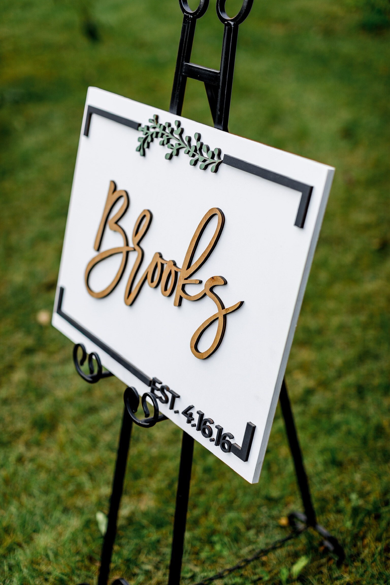 3D Name Sign 3D Wedding Welcome Sign Custom Wood Wedding | Etsy