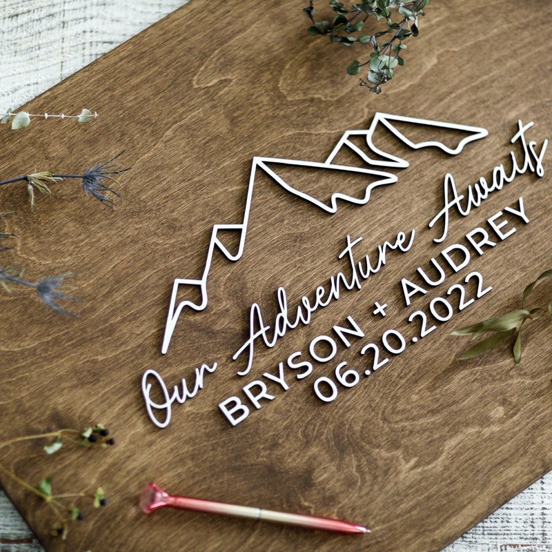 Adventure Awaits Sign - Etsy
