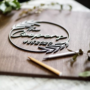 3D Wedding Guest Book Alternative - Rustic Guest Book - Wooden ...