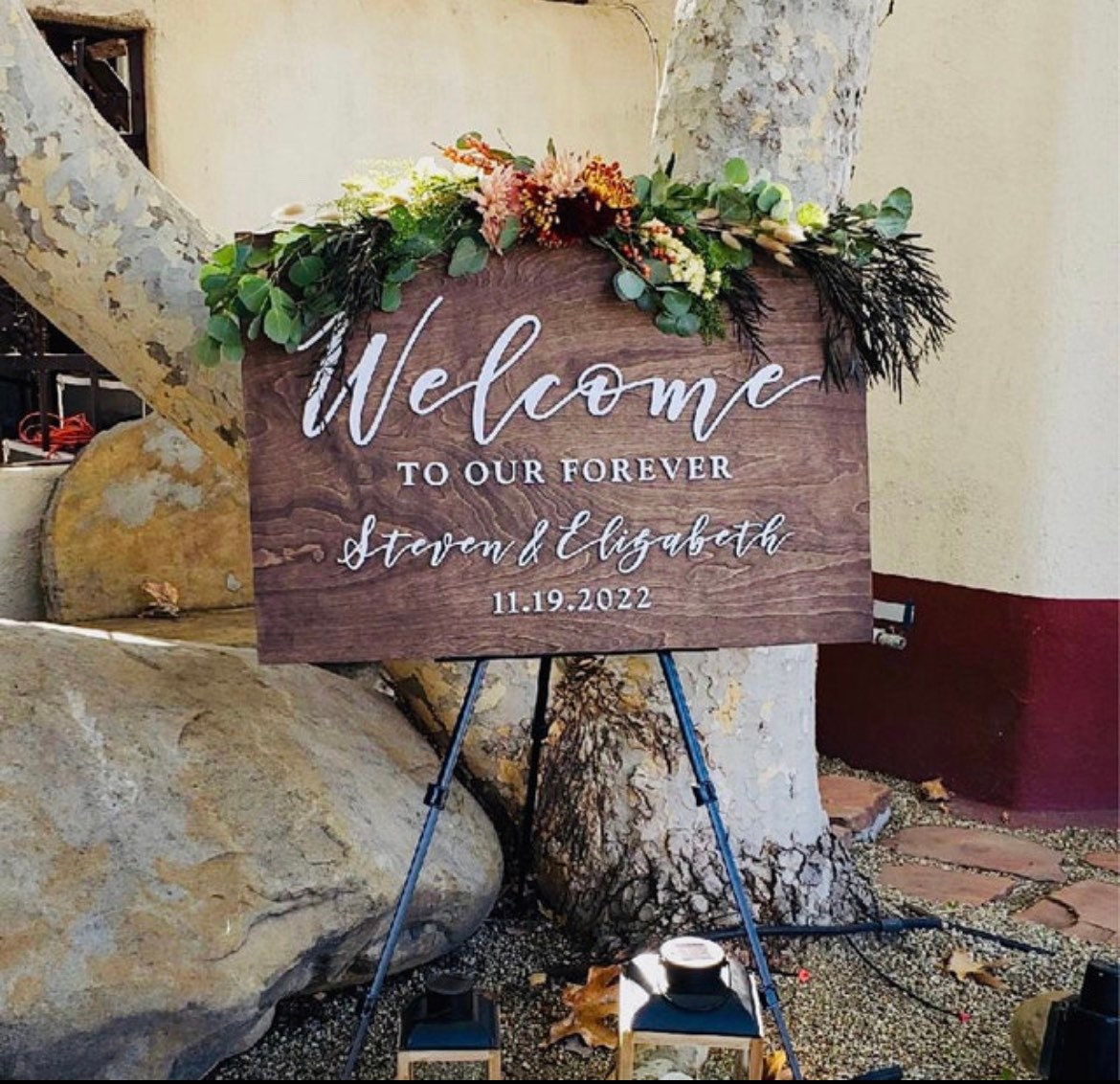 3D Wedding Welcome Sign Custom Wood Wedding Sign Welcome - Etsy