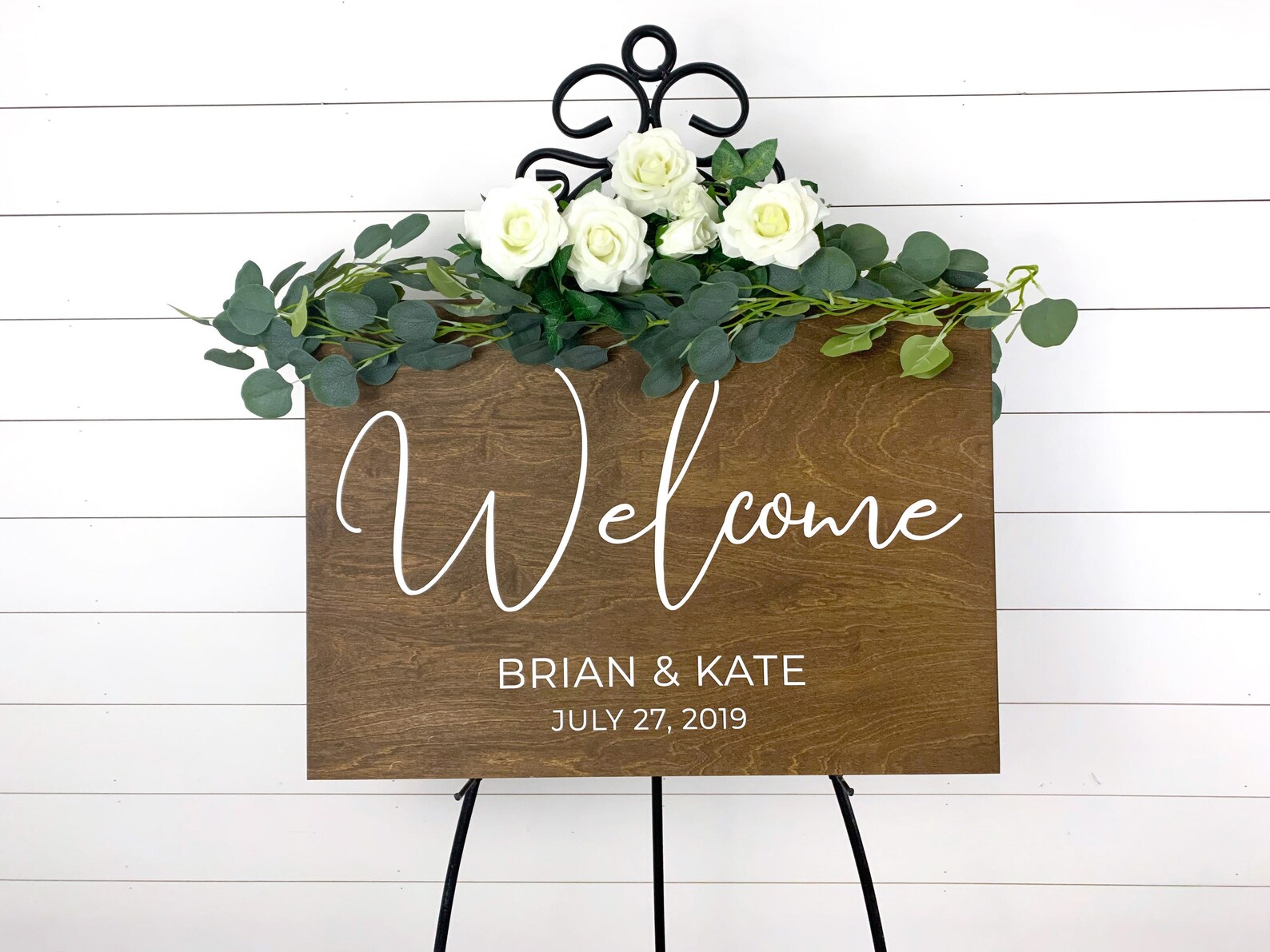 Wedding Welcome Sign Personalized Welcome Wedding Signage | Etsy