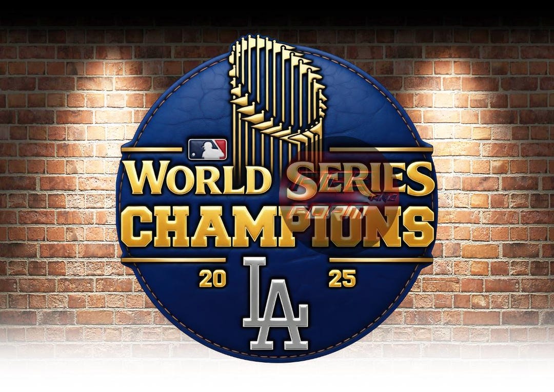 Dodgers Champions 3D Leather Style PNG | Ultra Realistic Texture ...