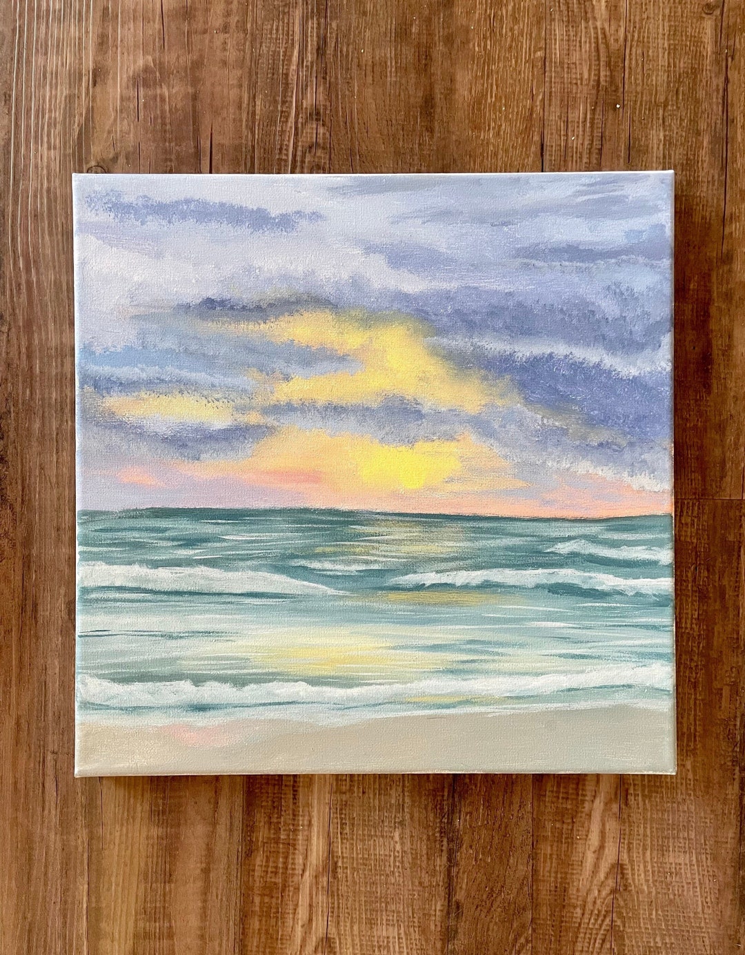 Sunset Painting - Etsy