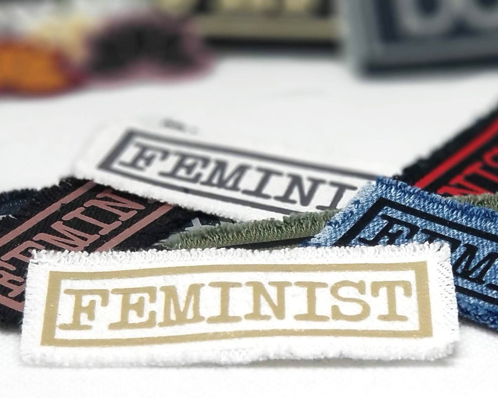 Feminist Iron On Jacket Patch | Etsy
