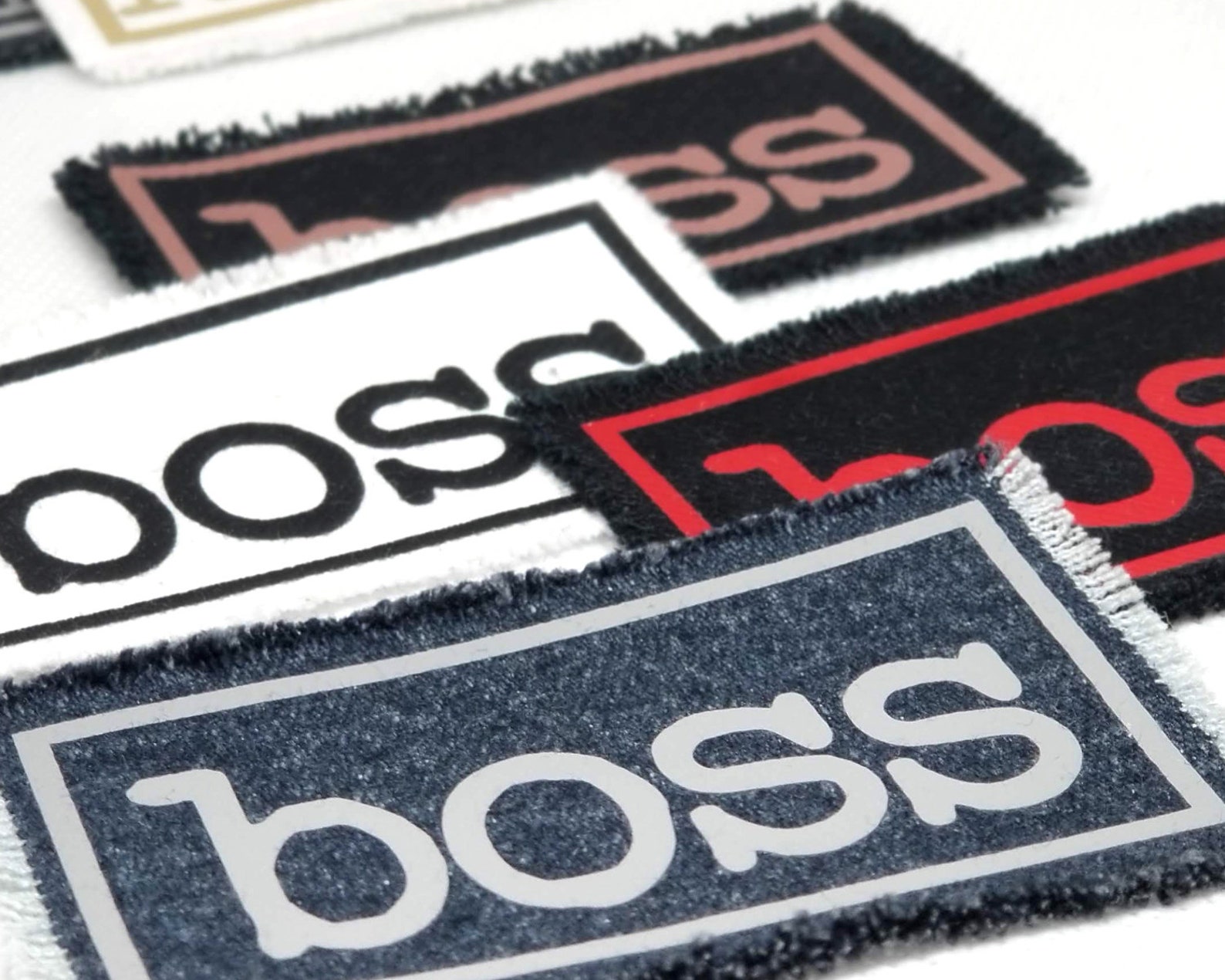 Iron on Boss Patch | Etsy