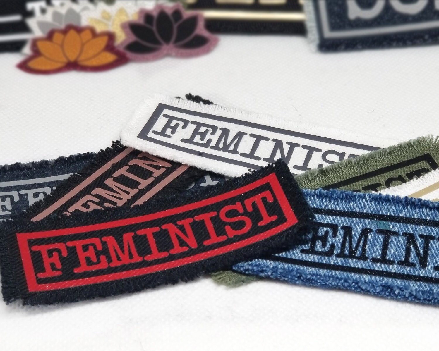 Feminist Iron On Jacket Patch | Etsy