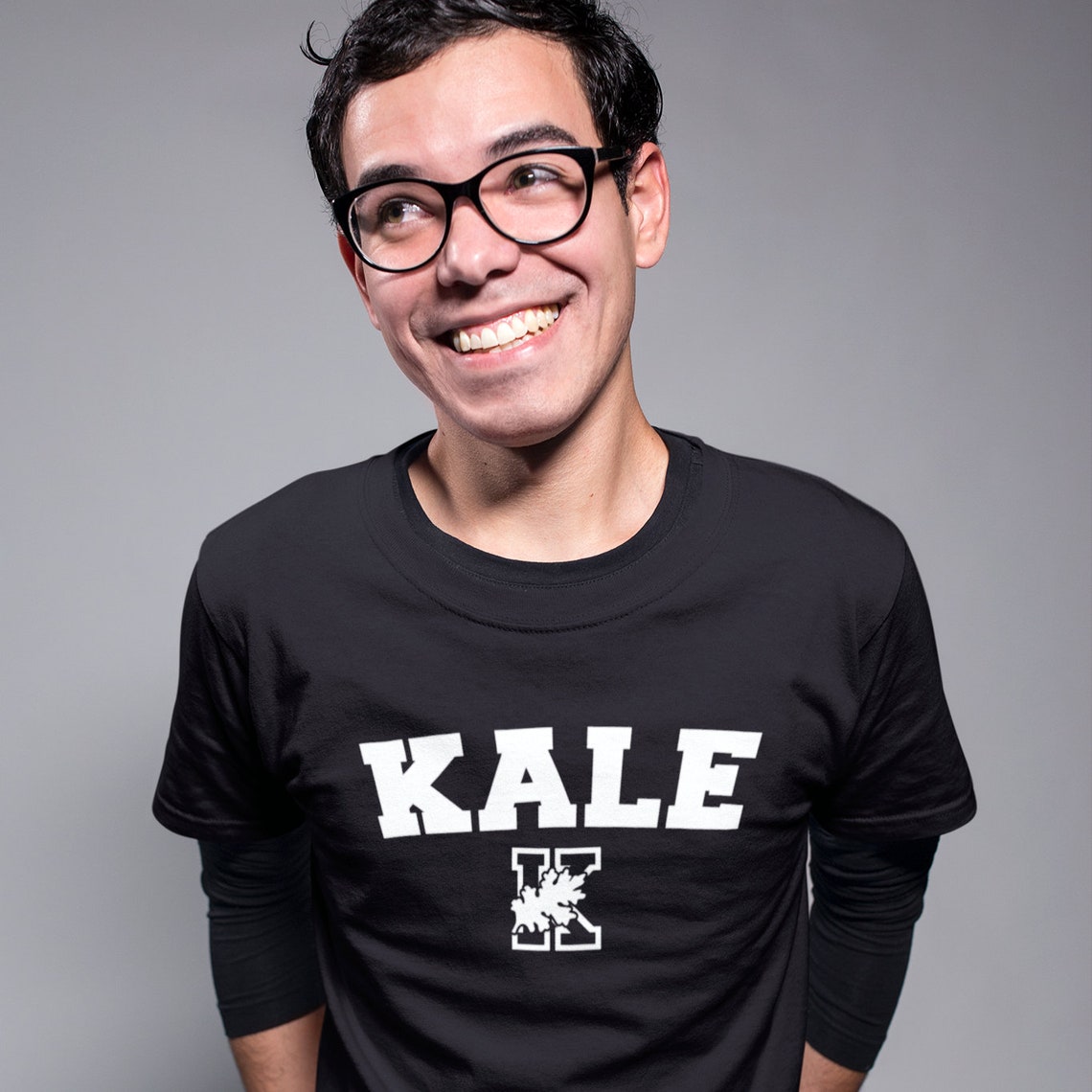 Kale University Funny Vegan Tee | Etsy
