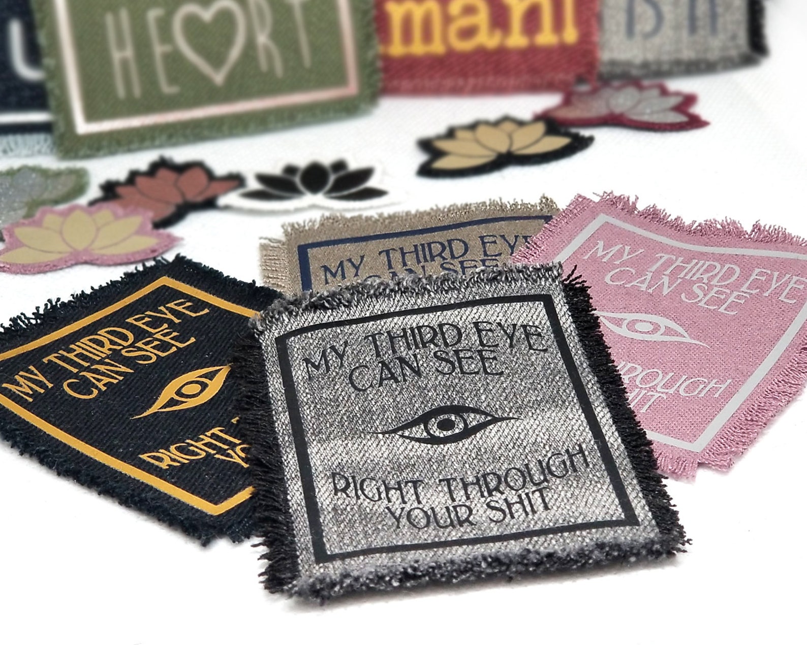 Third Eye Iron on Patch | Etsy