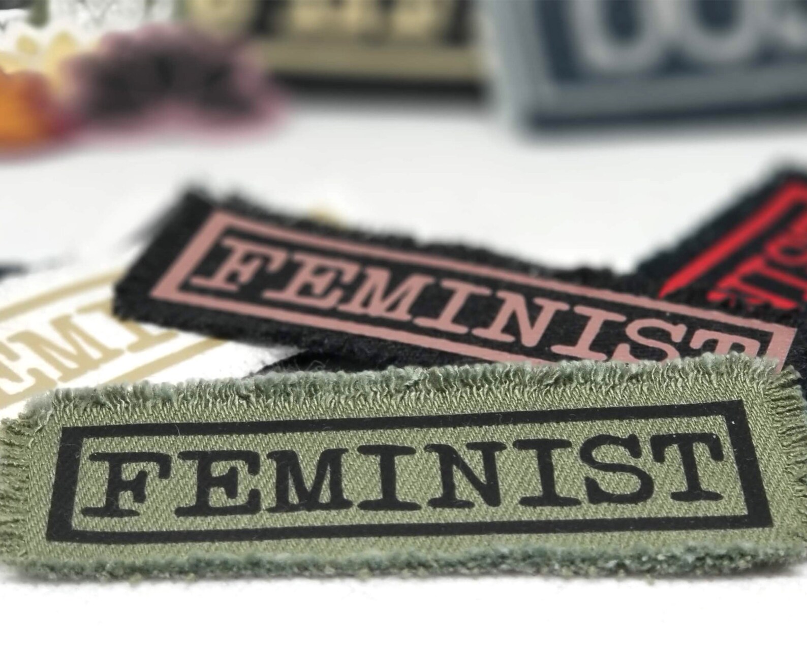 Feminist Iron On Jacket Patch | Etsy