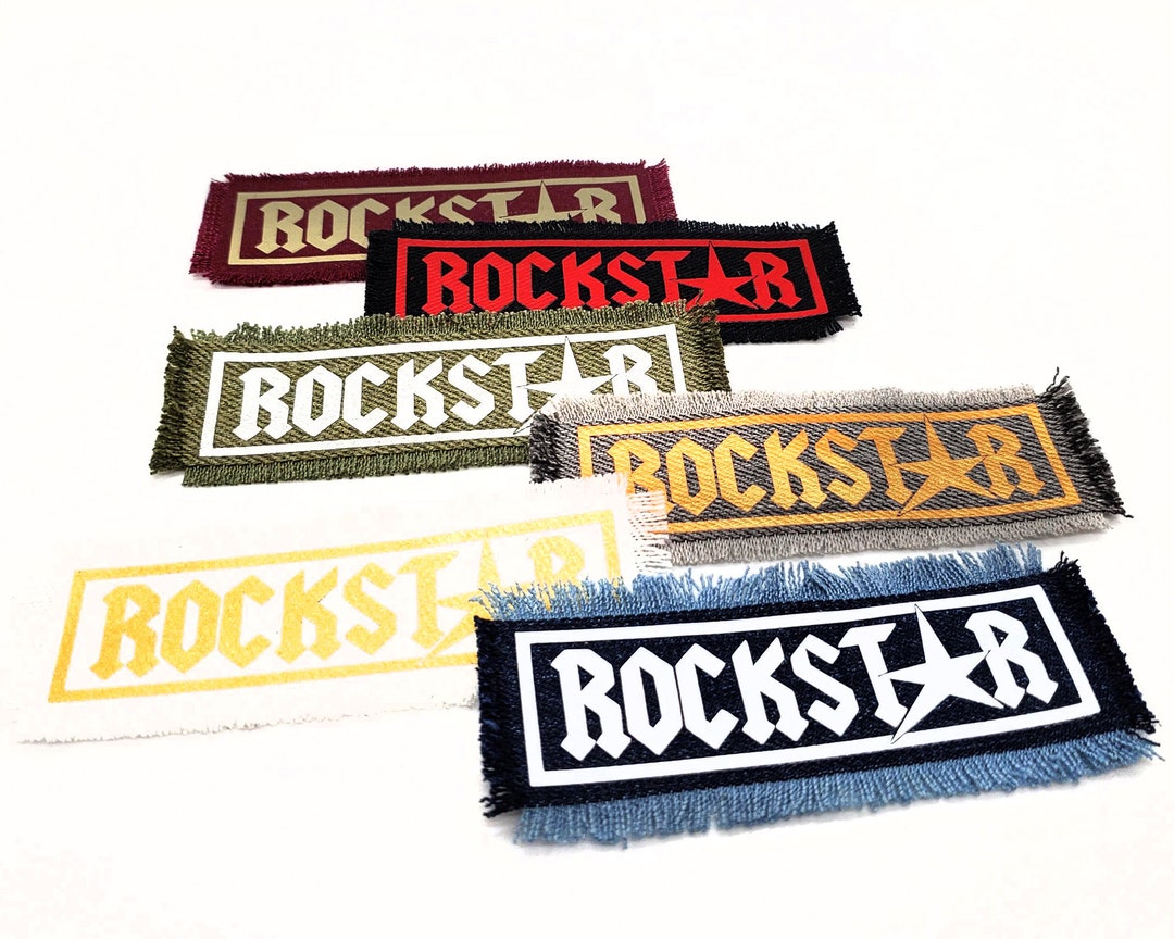 Rockstar Iron on Patch - Etsy