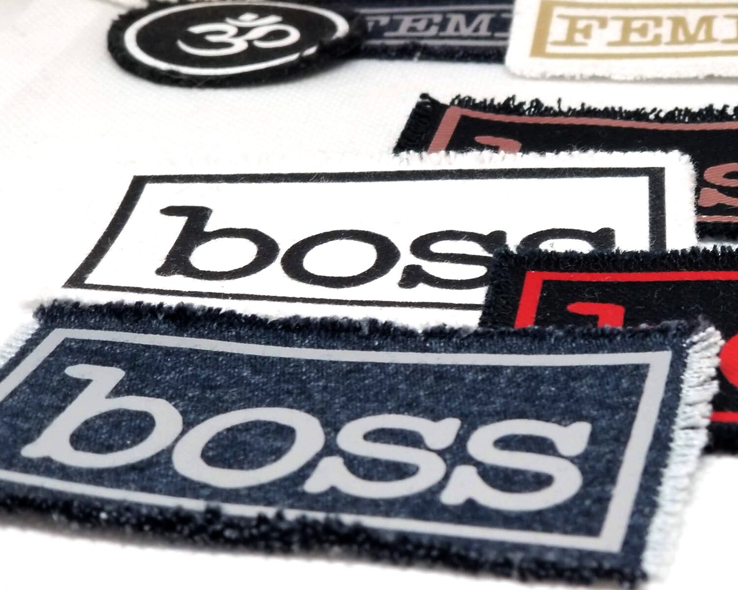 Iron on Boss Patch - Etsy
