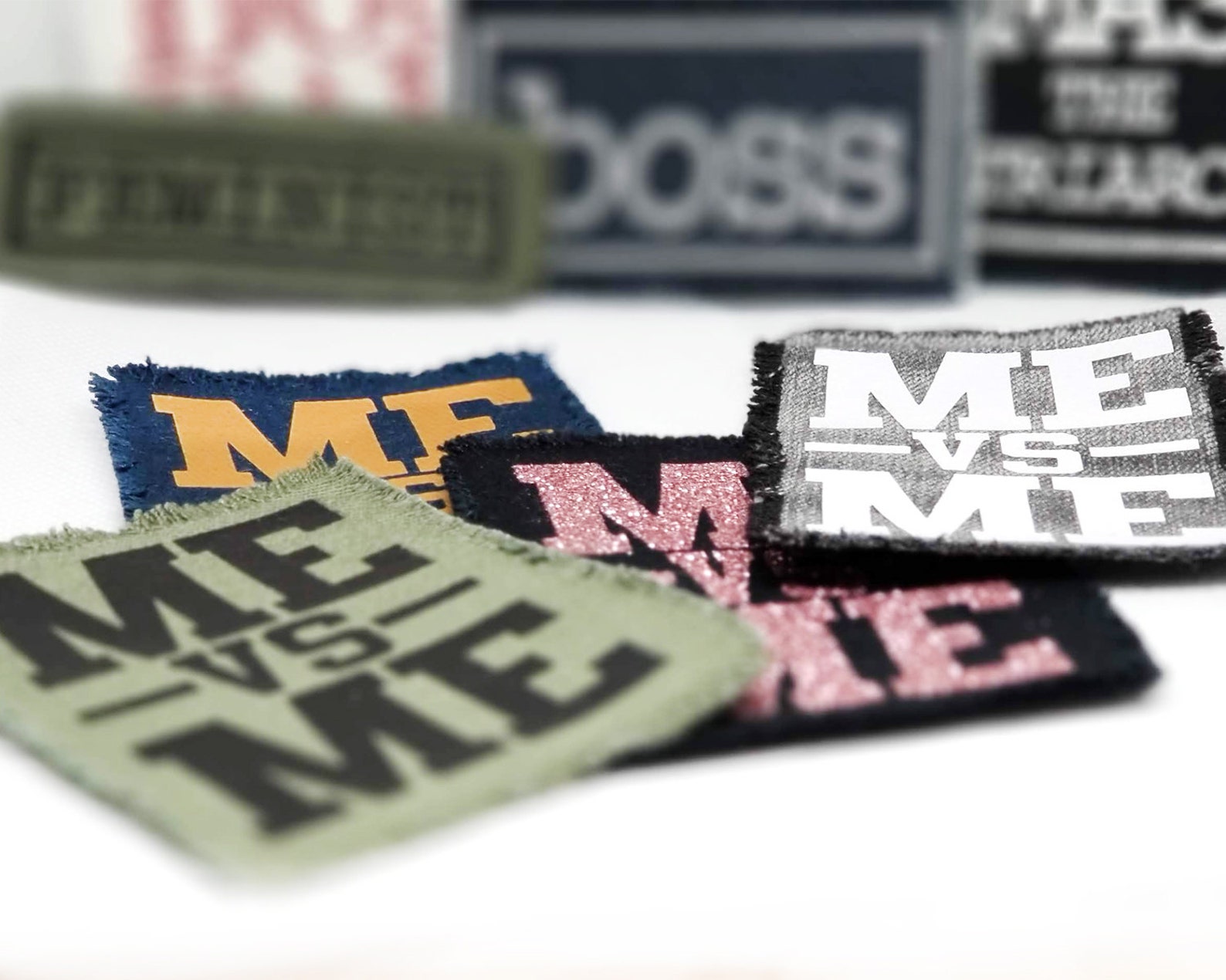 Me Vs Me Iron on Patch - Etsy