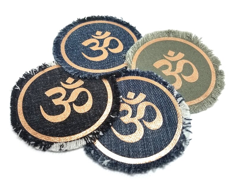 Om Symbol Iron on Patch - Etsy