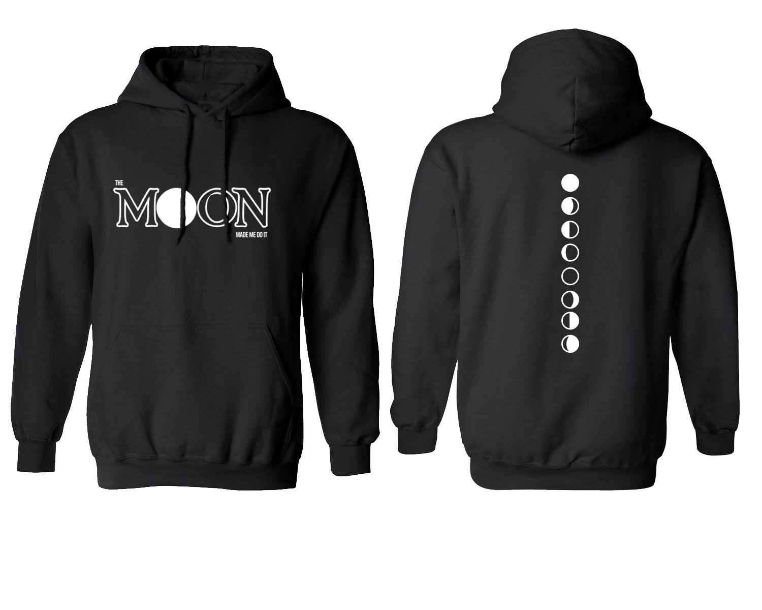 Funny Moon Hoodie | Moon Lover | Unisex Hoodie - Etsy