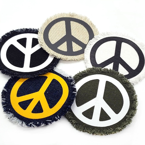 Peace Sign Patch - Etsy
