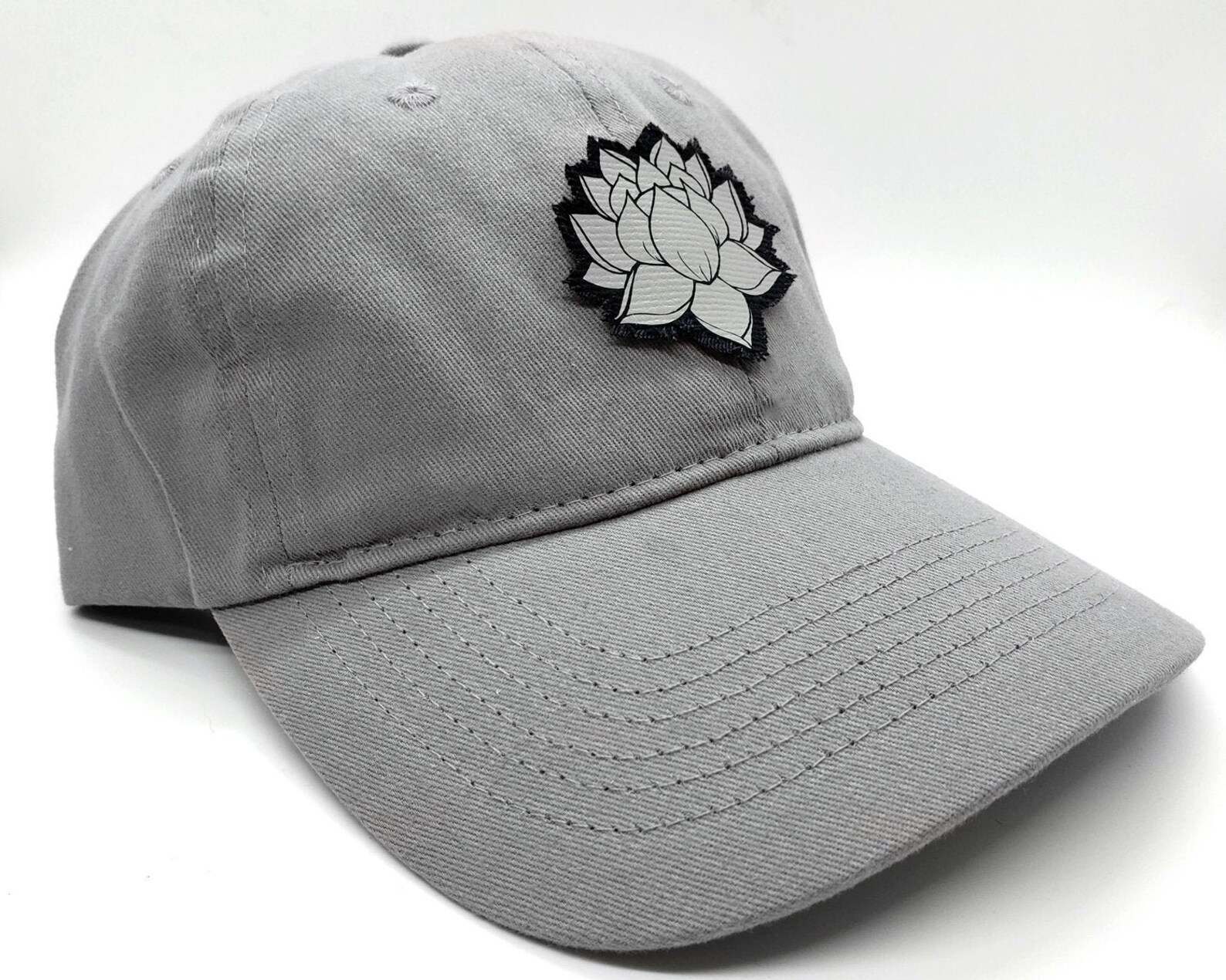 Lotus Patch Custom Adjustable Hat - Etsy