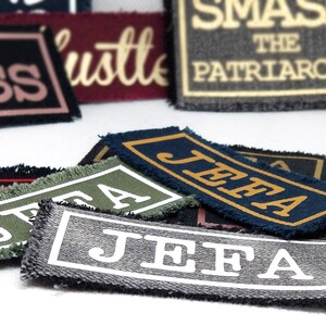 Custom Jefa Iron on Patch - Etsy