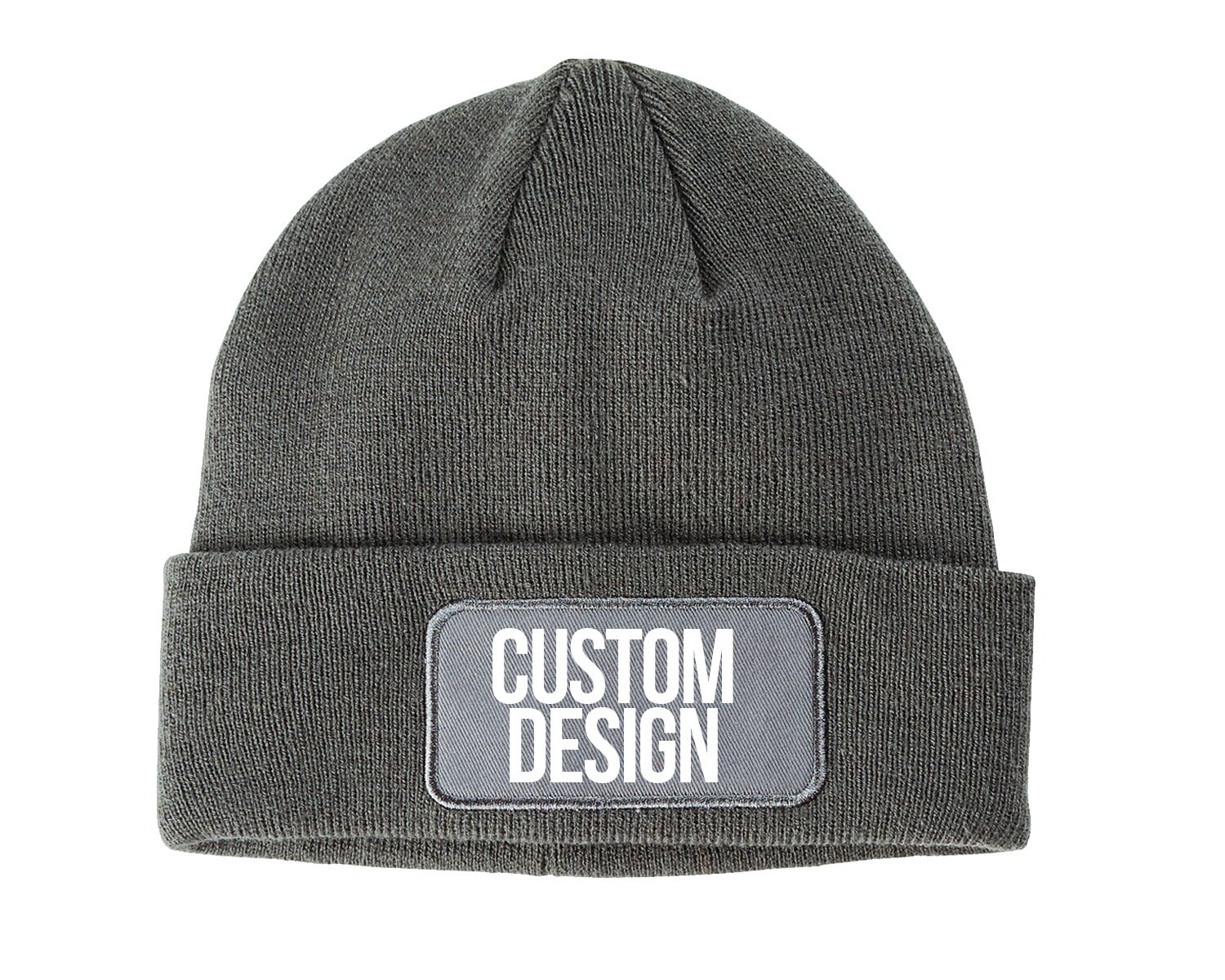 Custom Beanie Unisex Hat Custom Cap Single Color Logo - Etsy