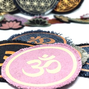 Om Symbol Iron on Patch - Etsy