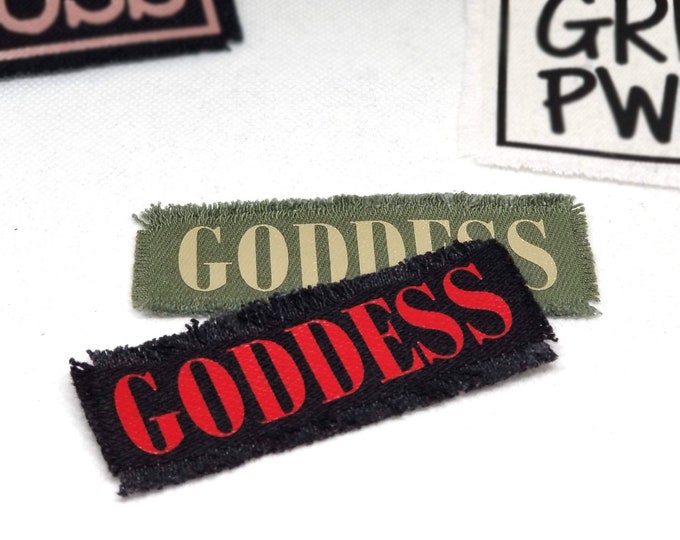 Goddess Iron on Patch - Etsy