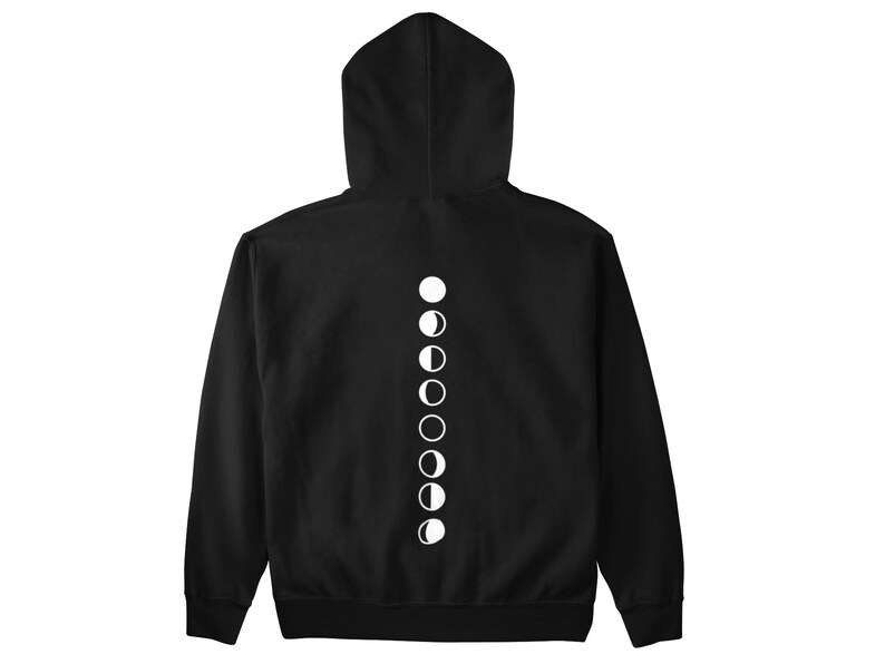 Funny Moon Hoodie Moon Lover Unisex Hoodie | Etsy