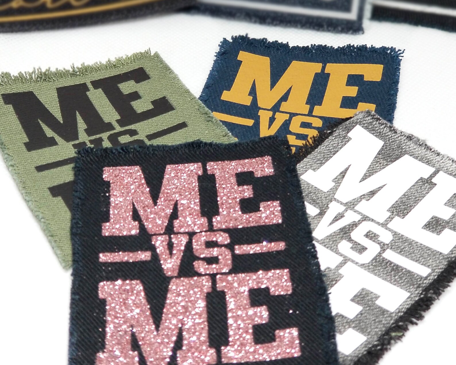 Me Vs Me Iron on Patch - Etsy