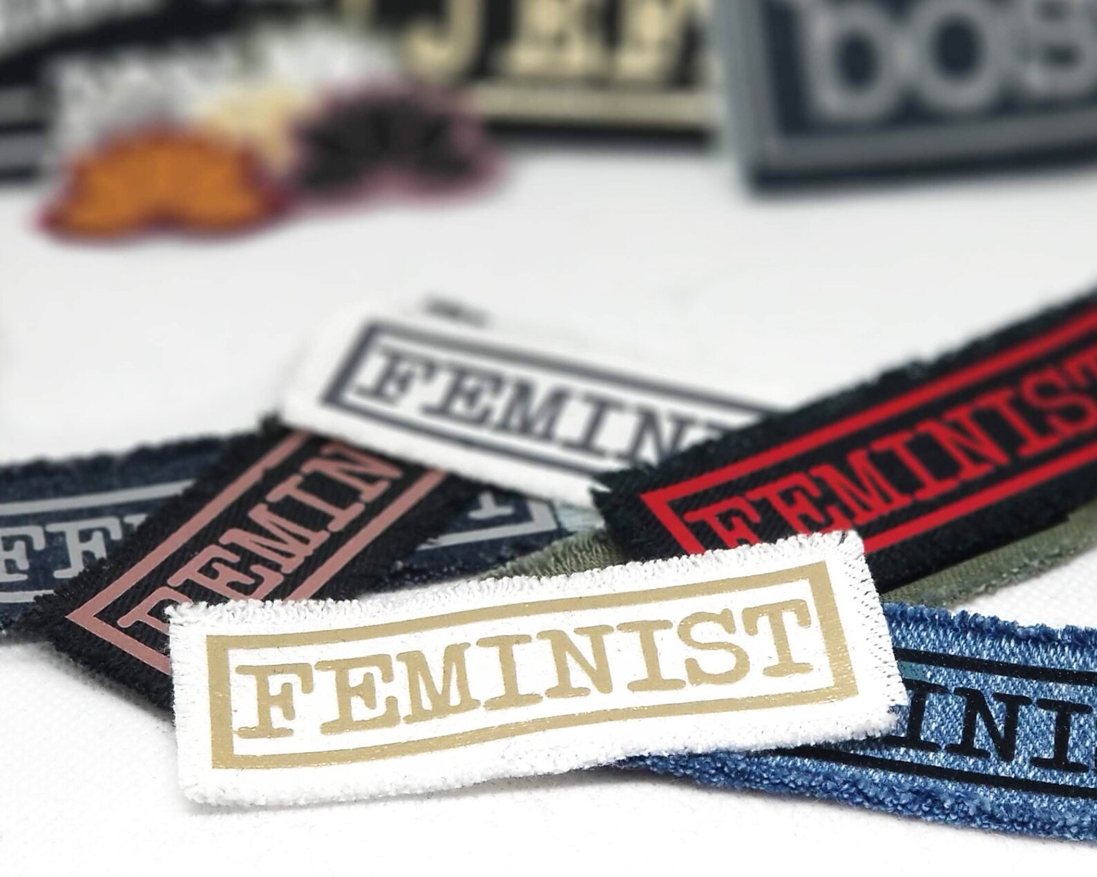 Feminist Iron On Jacket Patch | Etsy