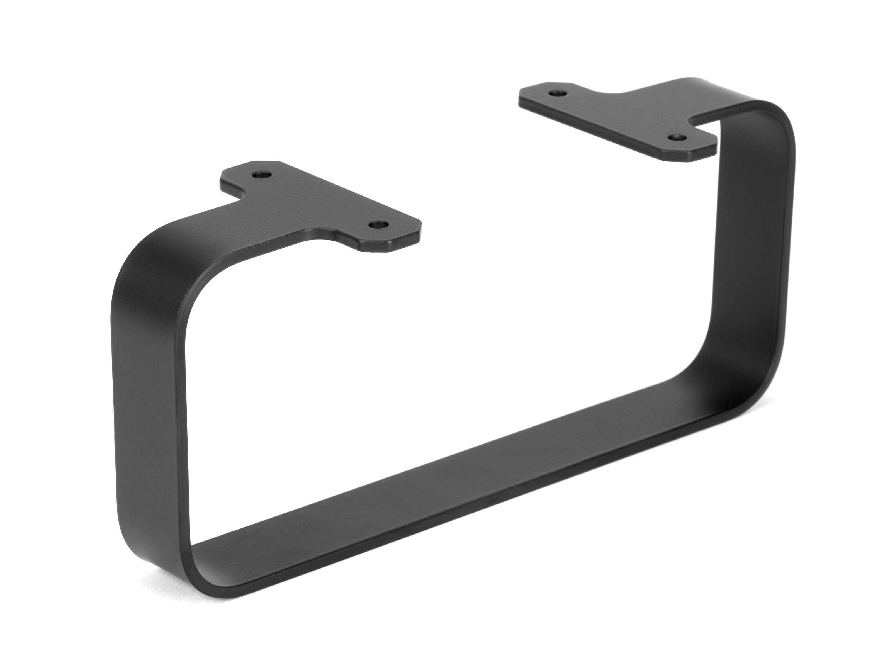 Steel Desk Shelf Legs: Matte Black Monitor Stand Riser - Etsy