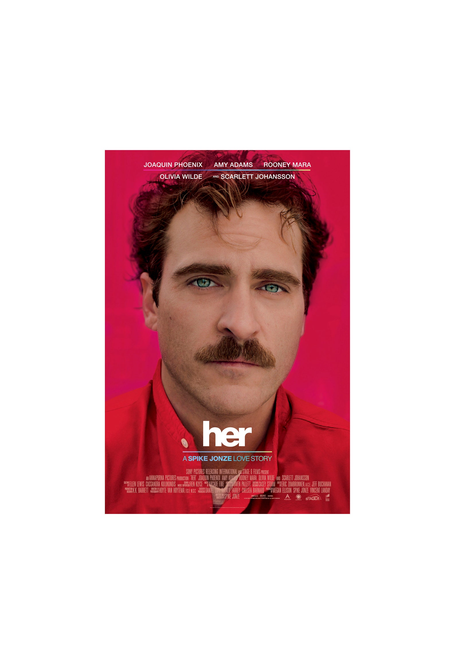 Her Movie Poster Quality Glossy Print Photo Wall Art Joaquin Phoenix ...