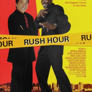 Rush Hour Movie Poster High Quality Glossy Print Photo Wall Art Jackie ...