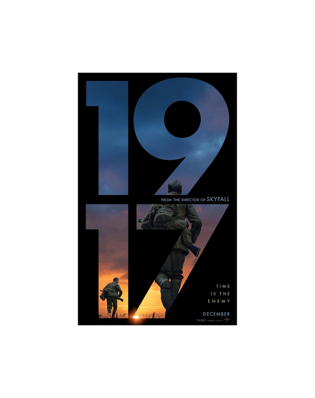 1917 Movie Poster Glossy High Quality Print Photo Sam Mendes Colin ...