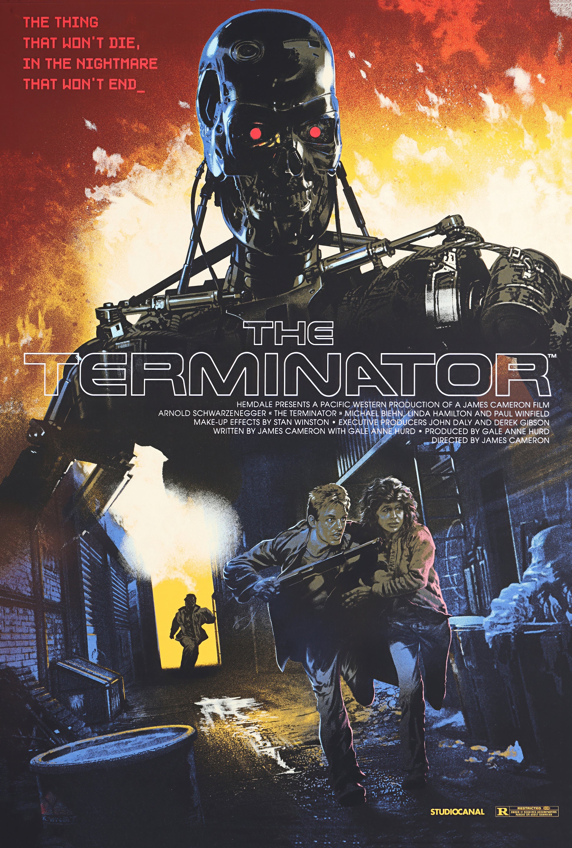 The Terminator Movie Premium Matte Vertical Poster sold by América ...