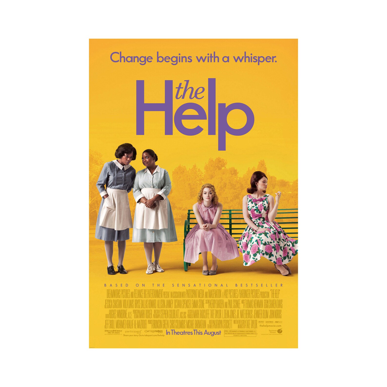 The Help Movie Poster Quality Glossy Print Photo Wall Art Emma Stone ...