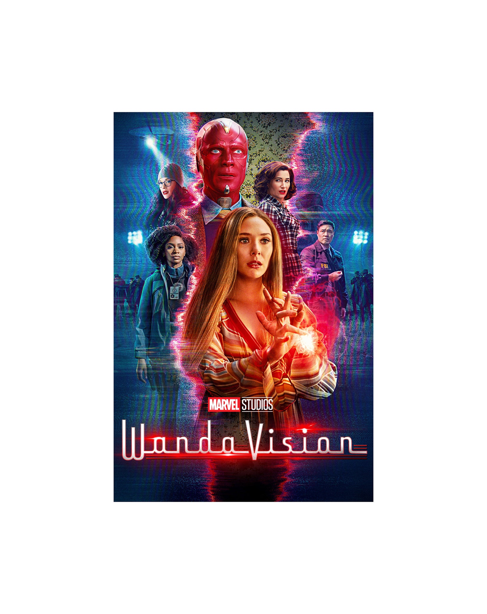 Wandavision Movie Poster High Quality Glossy Print Photo Wall | Etsy