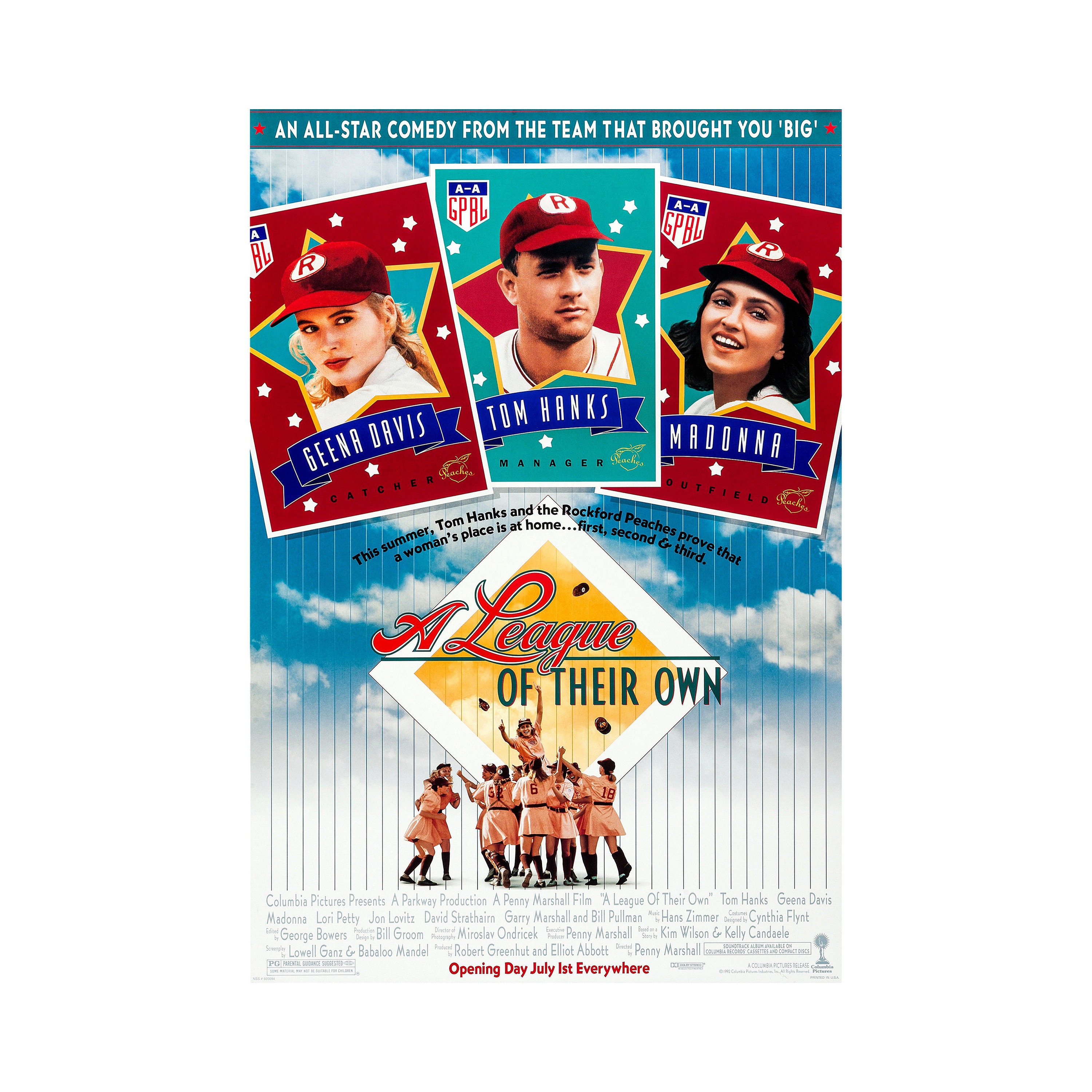 A League Of Their Own Movie Poster