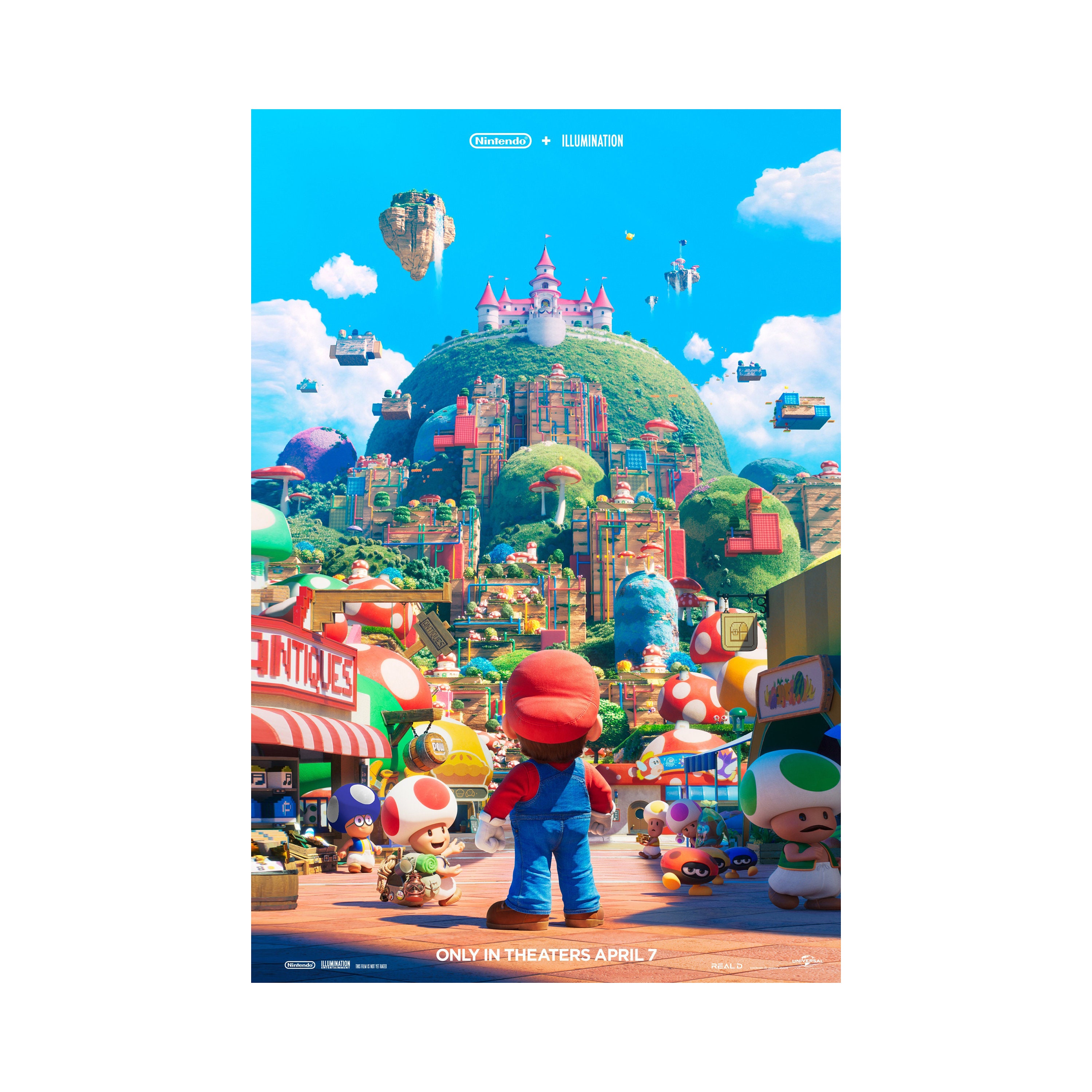 The Super Mario Bros. Movie Poster Quality Glossy Print Photo Wall Art ...