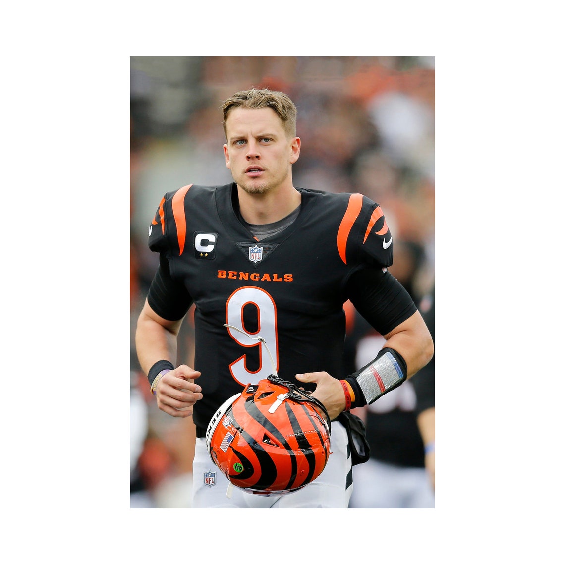 Joe Burrow NFL Football Poster Print Photo Wall Art Limited Super Bowl ...