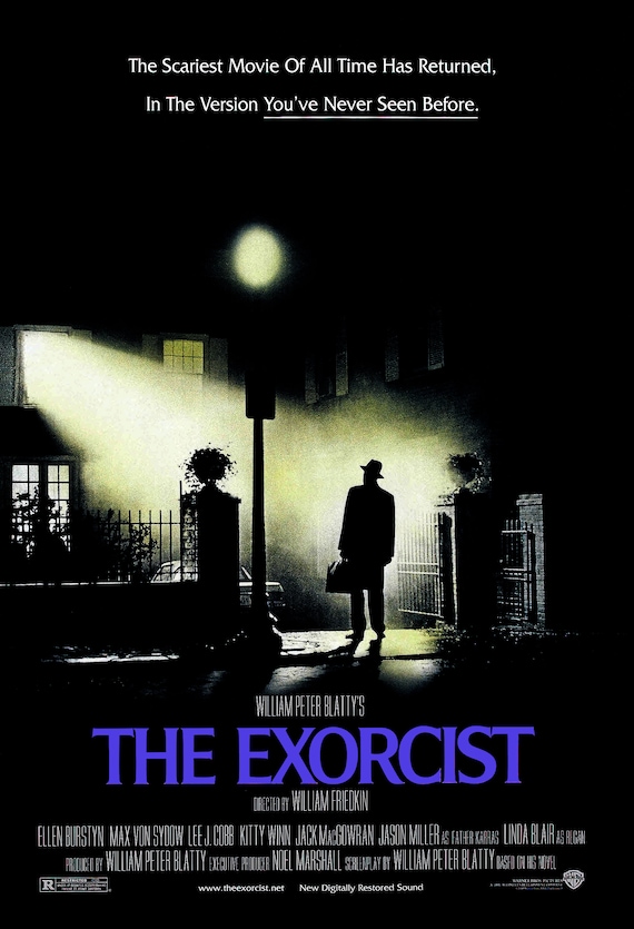 The Exorcist Movie Poster THE EXORCIST Movie Poster 20x28 In.