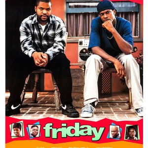 Friday Movie Poster High Quality Glossy Print Photo Wall Art Ice Cube ...