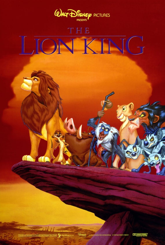 El Rey León De Disney De Calidad
