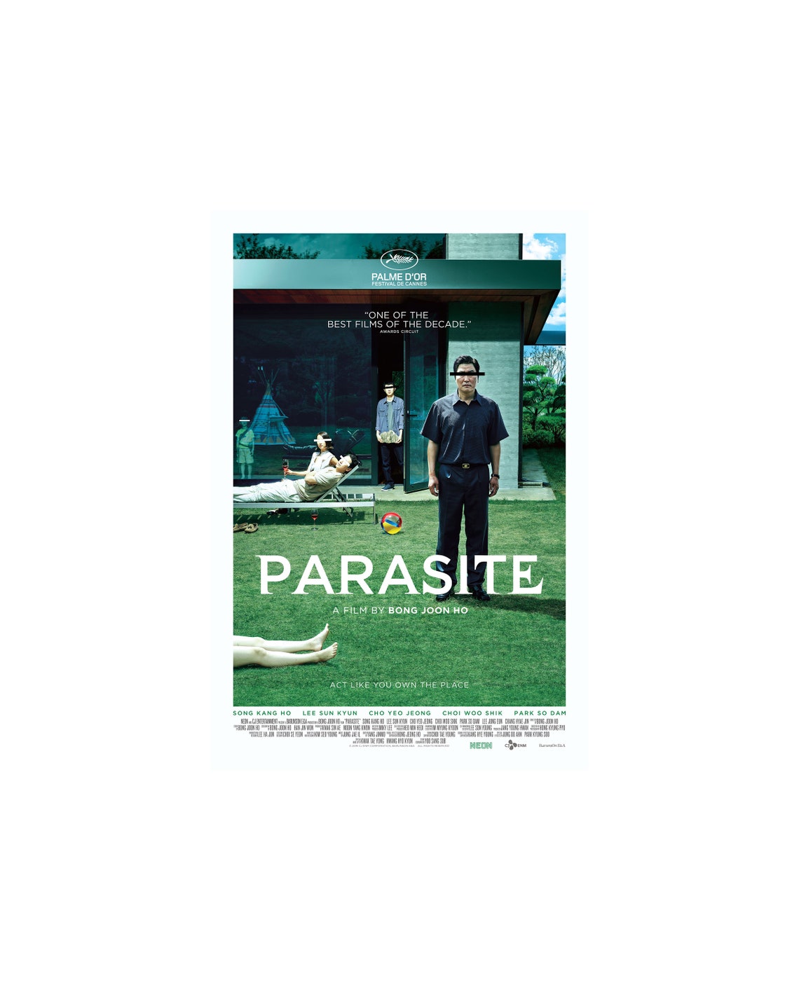 Parasite Movie Poster Glossy High Quality Print Photo Wall Art | Etsy